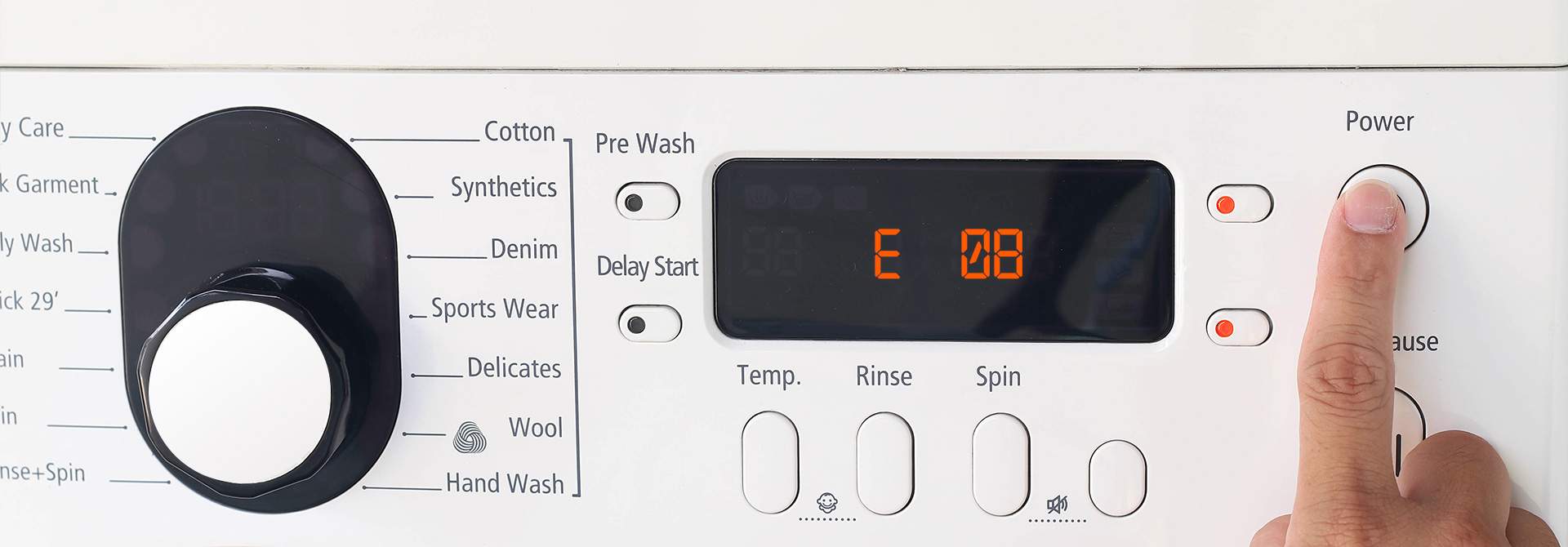 What are washing machine error codes? - Just Fixed